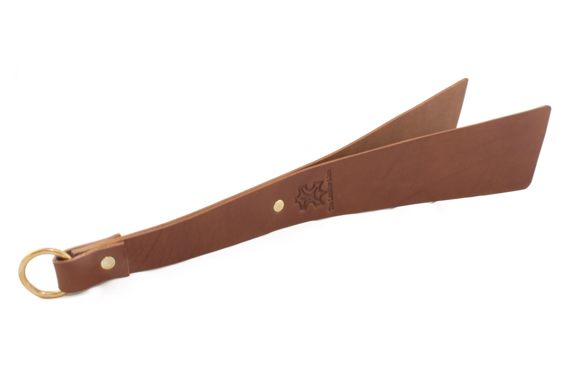 The Leather Man. 17” Flail Spanker